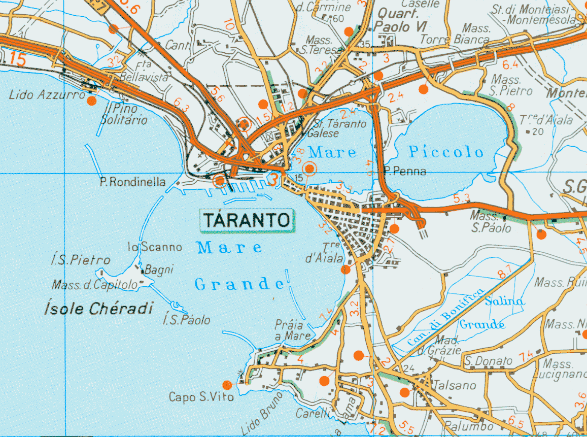 Taranto hotel szállás keresés Olaszország - Szállás és látnivaló és ...